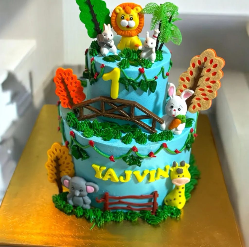 Safari Tier Cake – SG Butter Cakes